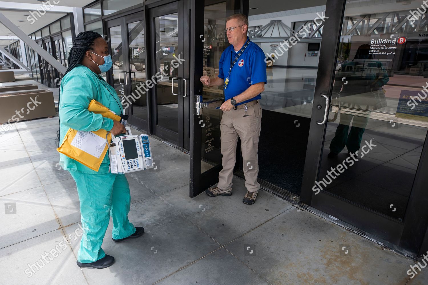Georgia Emergency Management Agency Employee J Editorial Stock Photo ...