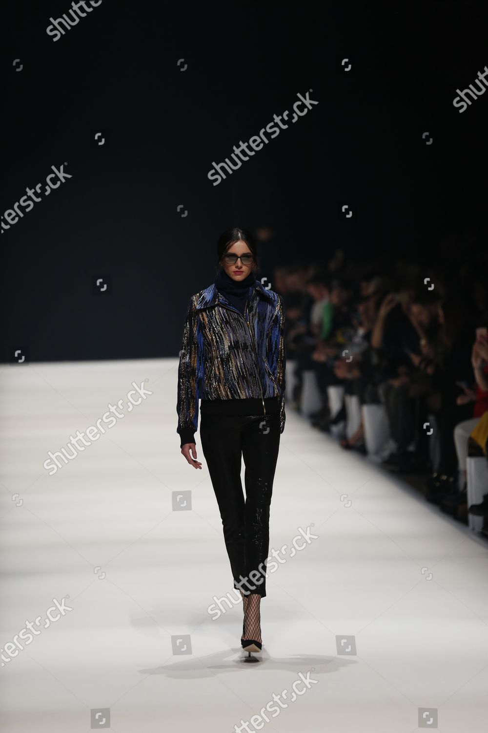 Models On Catwalk Mbfw Kraftwerk Berlin Editorial Stock Photo - Stock ...