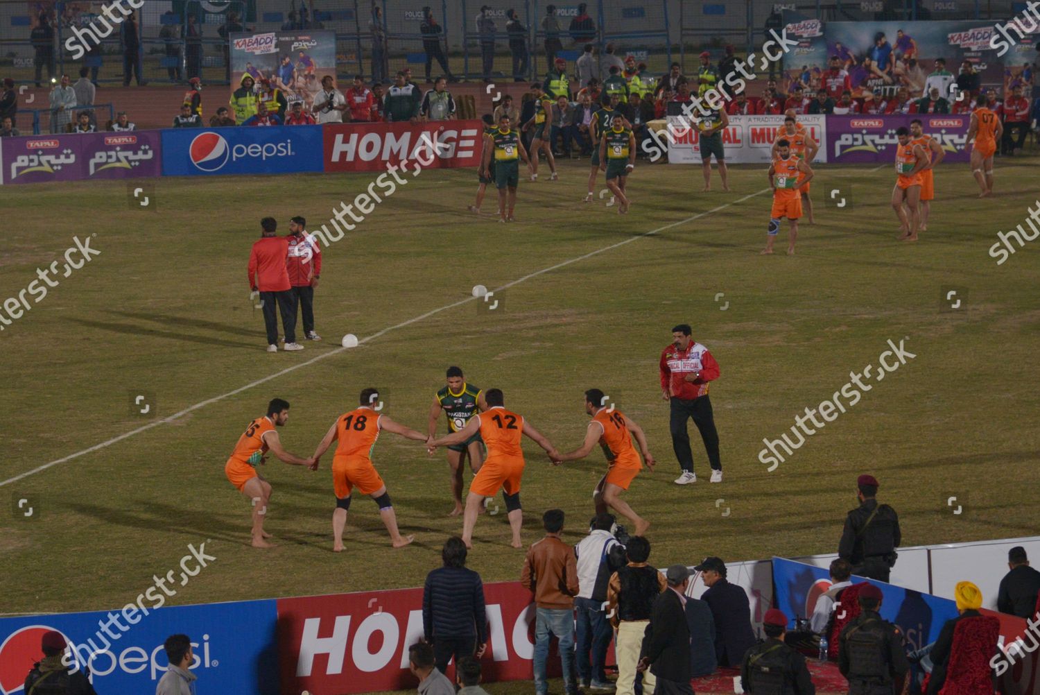 Kabaddi Players Seem Action During 2nd Editorial Stock Photo - Stock ...