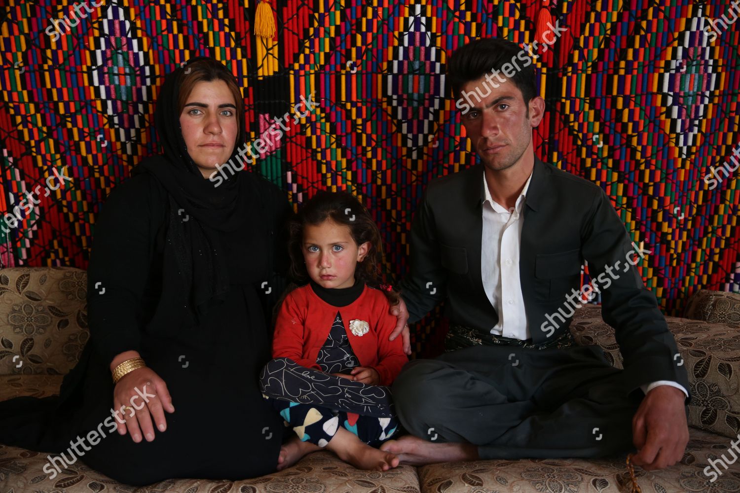Kurdish Nomad Shepherd Family Poses Photos Editorial Stock Photo ...