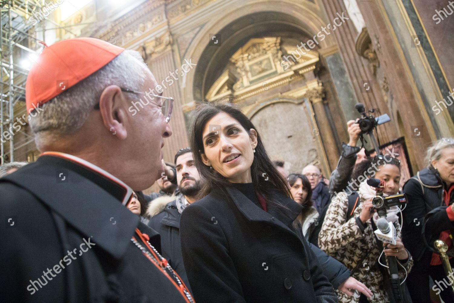 Cardinal Vicar Rome Angelo De Donatis Editorial Stock Photo - Stock ...