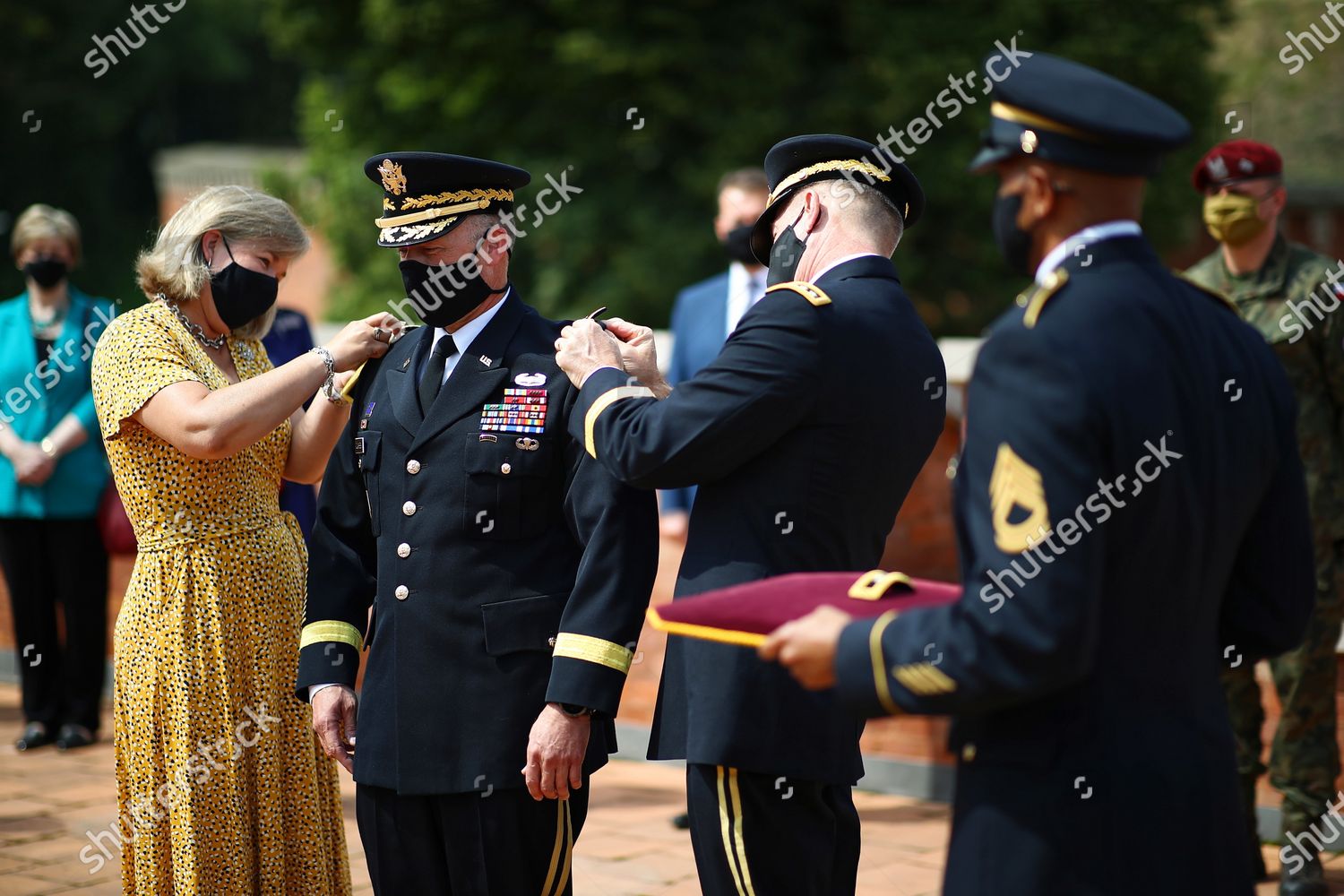 Commander 1st Infantry Division United States Editorial Stock Photo ...
