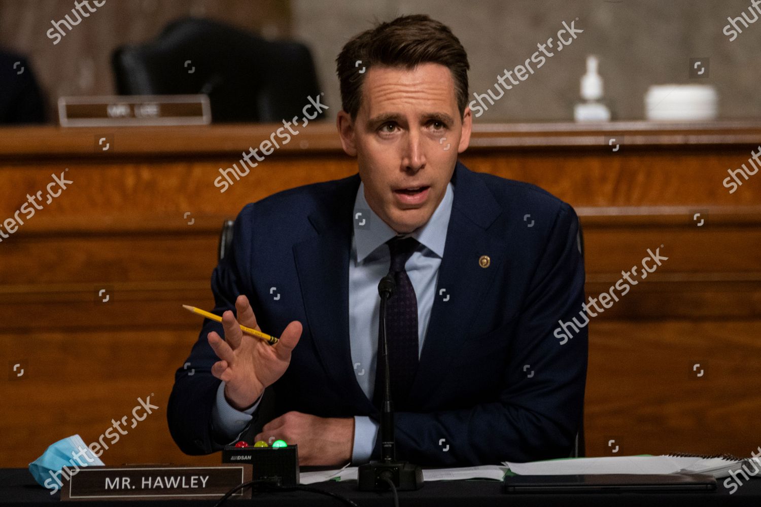 United States Senator Josh Hawley Republican Editorial Stock Photo ...