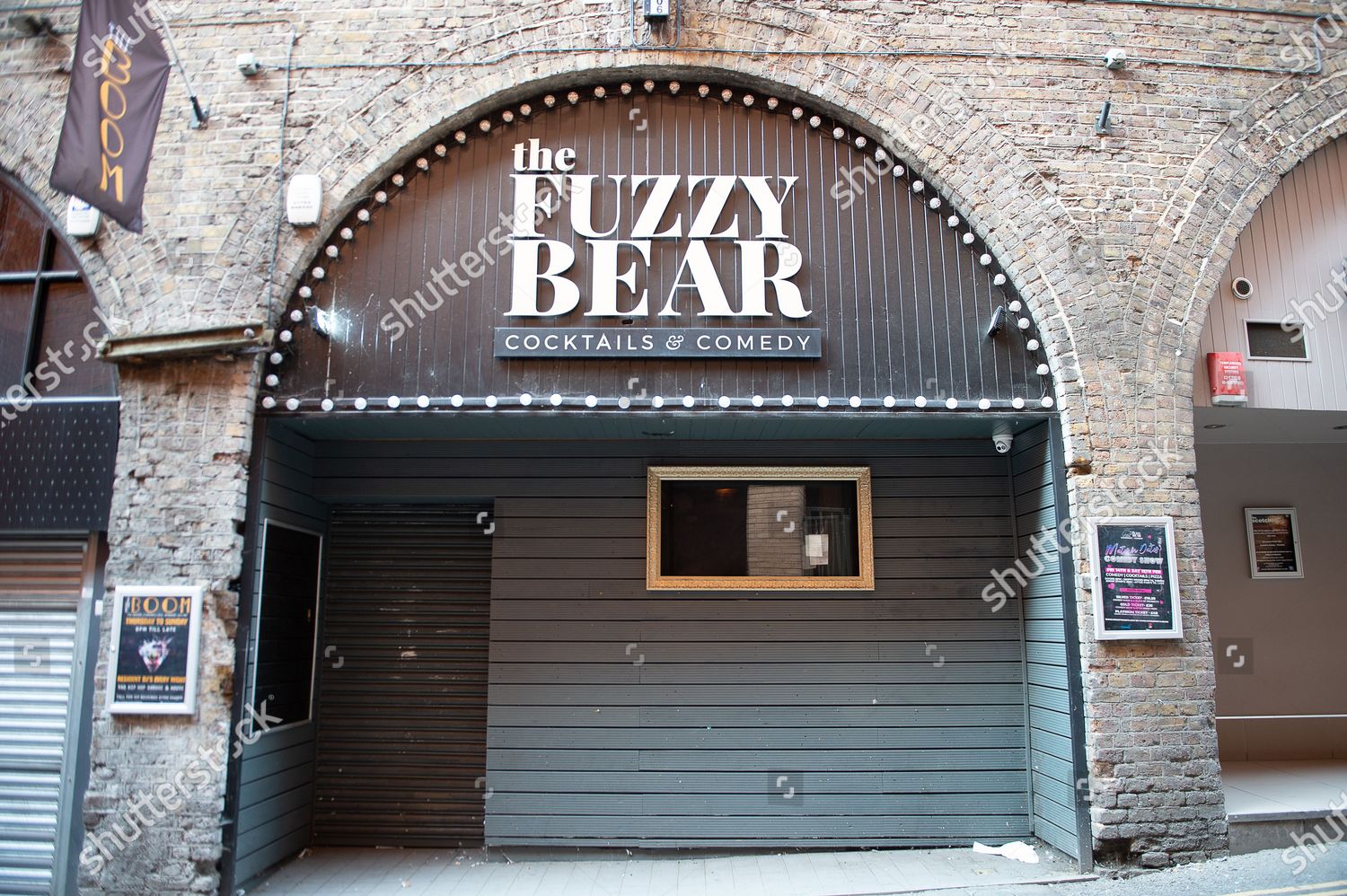 Fuzzy Bear Cocktail Bar Comedy Club Editorial Stock Photo - Stock Image ...
