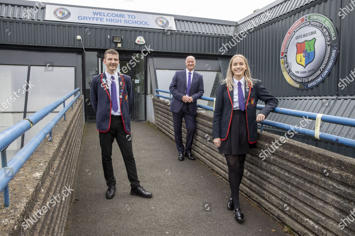 Gryffe High School Houston Renfrewshire Has Editorial Stock Photo ...