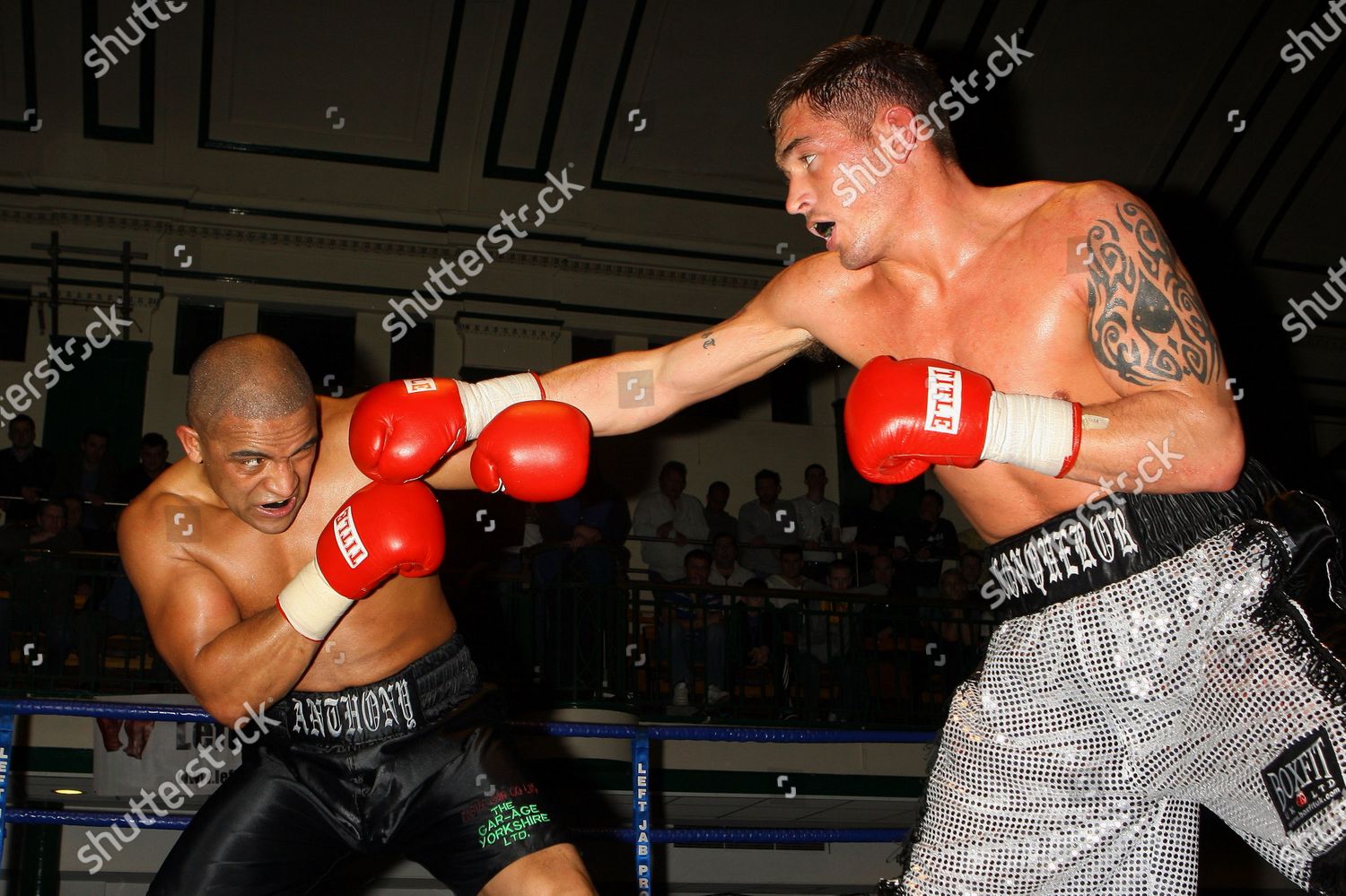 Tony Conquest Silverblack Shorts Defeats John Editorial Stock Photo ...