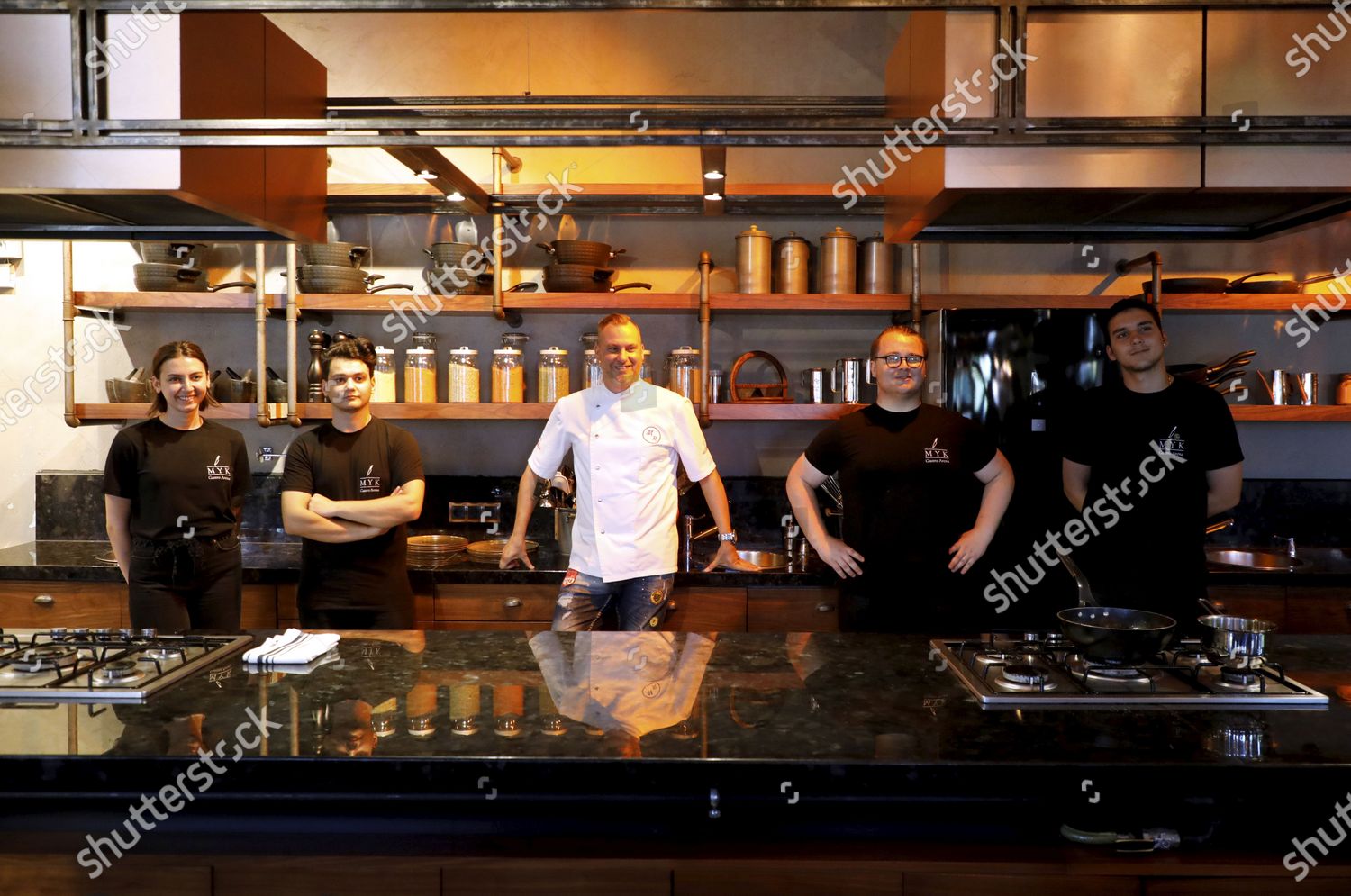 Michelinstarred German Chef Michael Riemenschneider C Editorial Stock ...
