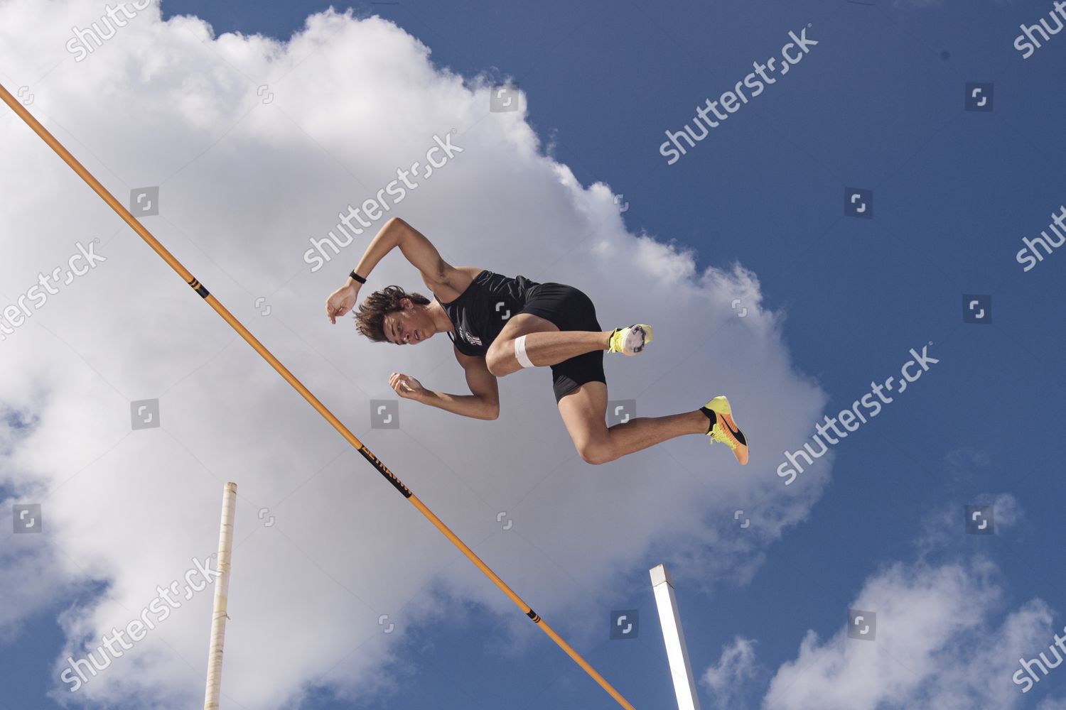 Swedish Pole Vaulter Armand Duplantis Competes Editorial Stock Photo ...