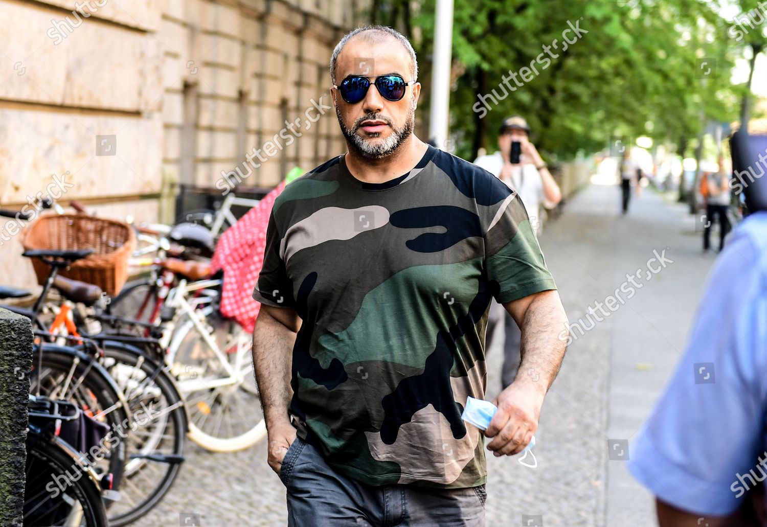 Music Manager Nasser Abouchaker Arrives His Editorial Stock Photo ...