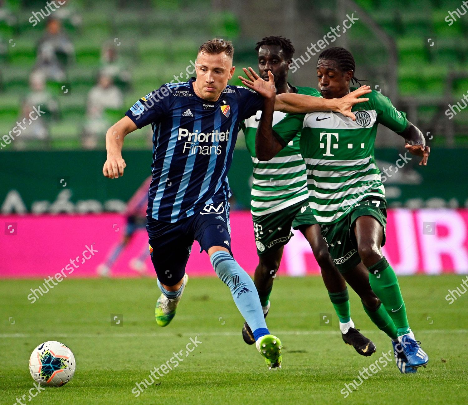Fredrik Ulvestad L Djurgarden Action Against Editorial Stock Photo ...