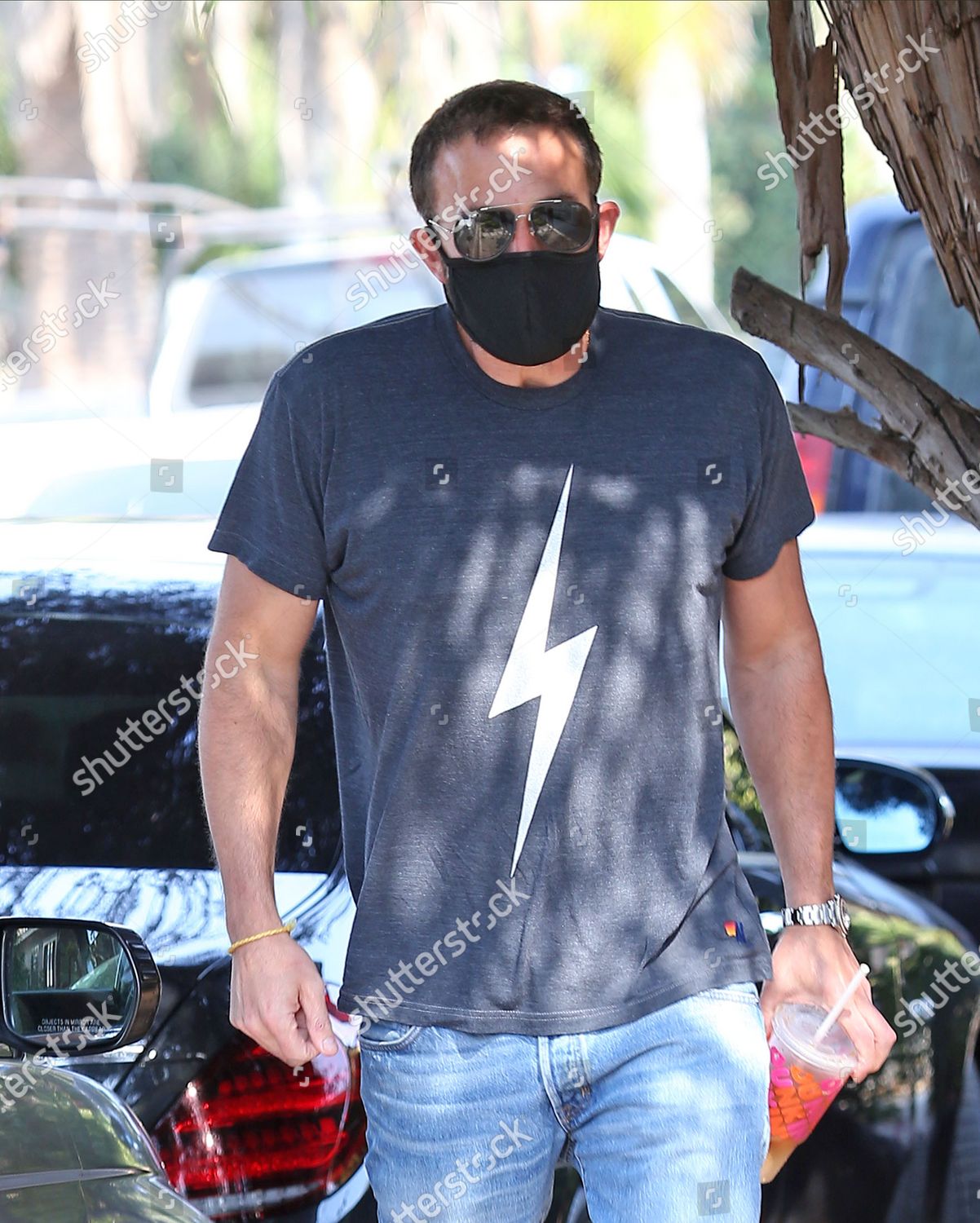 Ben Affleck Seen Wearing Mask Carrying Editorial Stock Photo - Stock ...