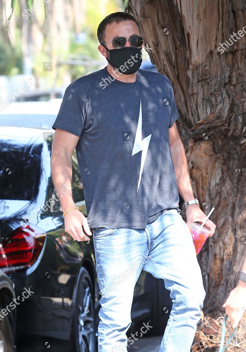 Ben Affleck Seen Wearing Mask Carrying Editorial Stock Photo - Stock ...