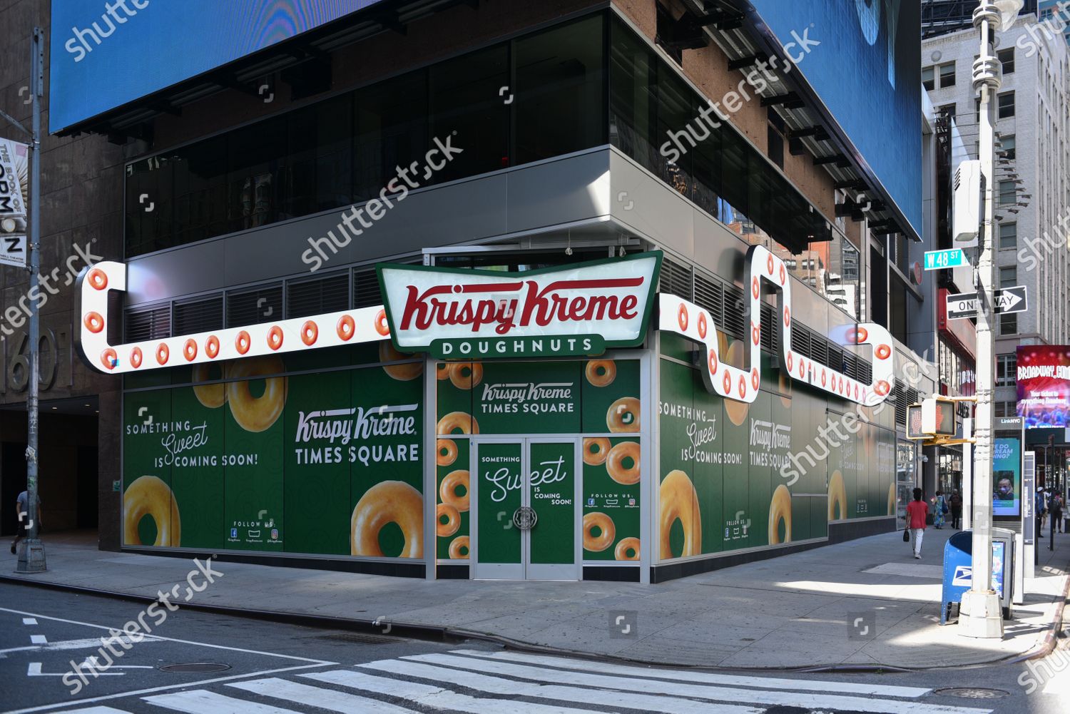Exterior View Soon Be Opened Krispy Editorial Stock Photo - Stock Image ...