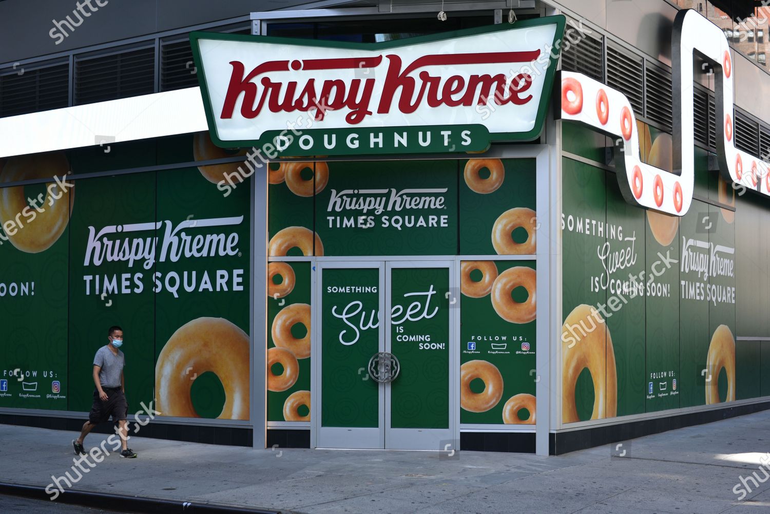 Exterior View Soon Be Opened Krispy Editorial Stock Photo - Stock Image ...