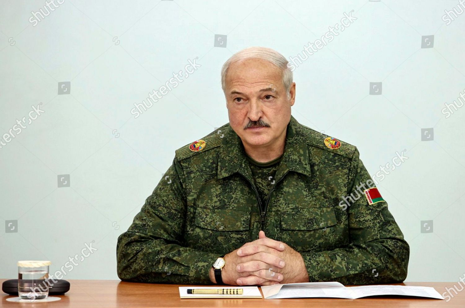Belarusian Presidentelect Alexander Lukashenko Meets Leadership ...