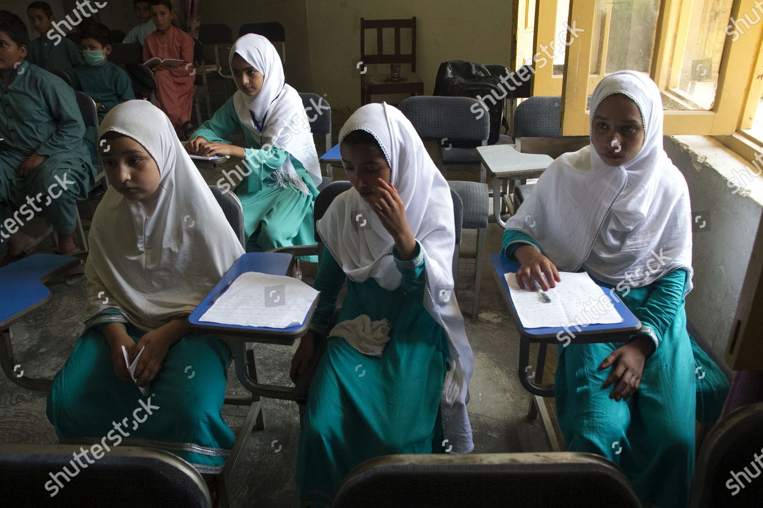 Afghan Students Attend Class Asadabad Capital Editorial Stock Photo ...