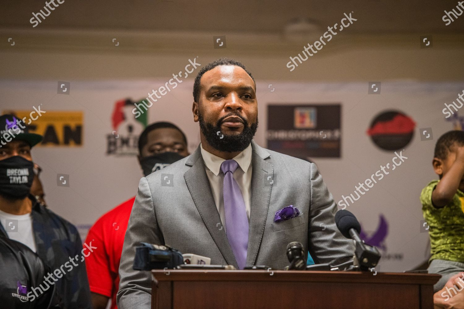 Lawyer Lee Merritt Speaks Until Freedom Editorial Stock Photo - Stock ...
