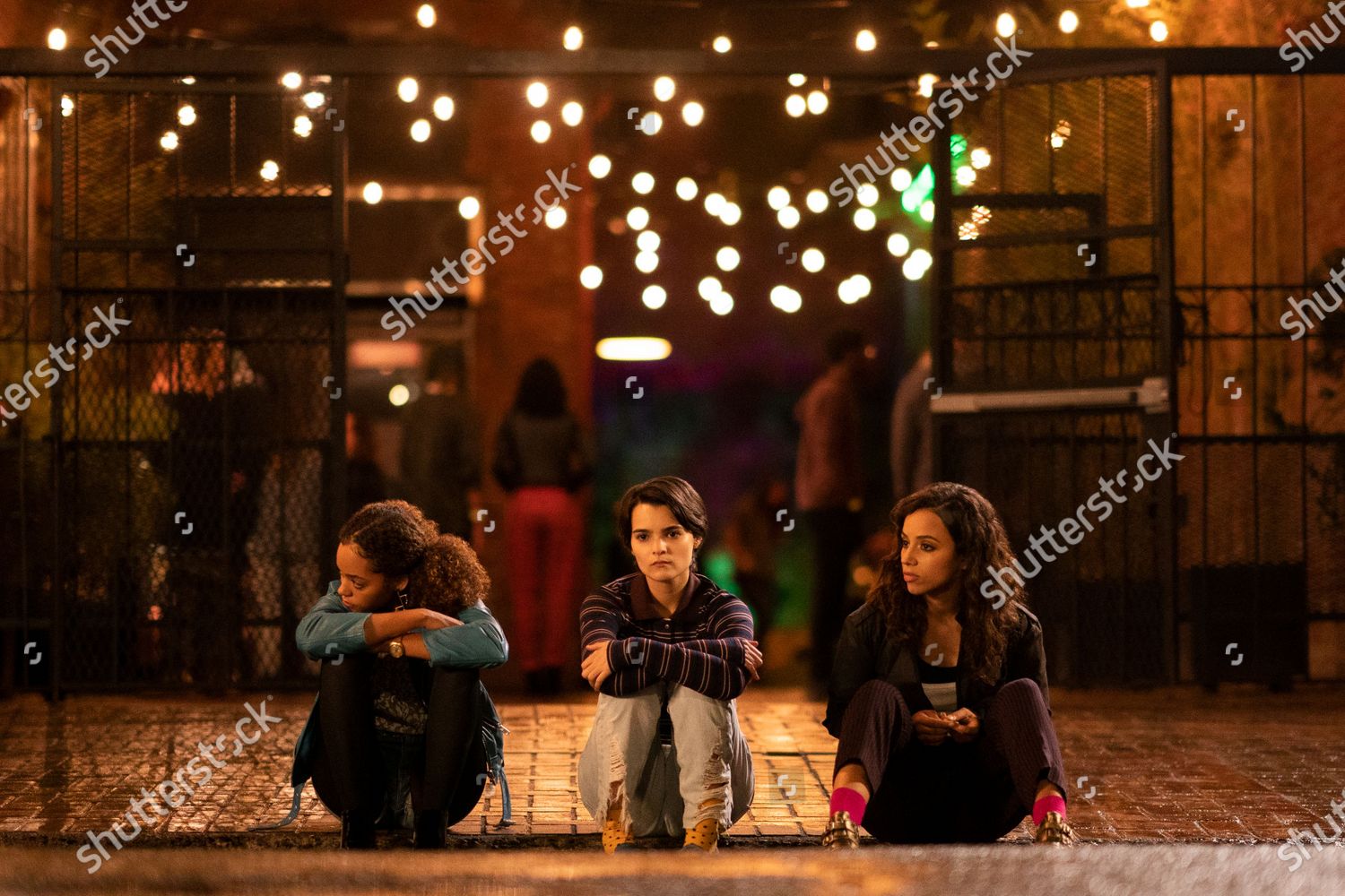 Quintessa Swindell Tabitha Foster Brianna Hildebrand Editorial Stock ...