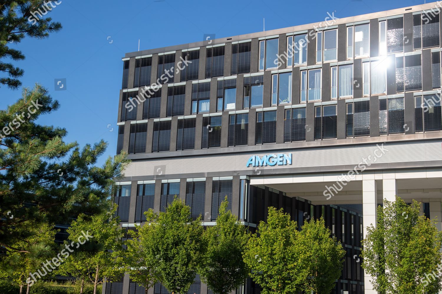 German Headquarters Amgen Us Biotechnology Company Editorial Stock ...