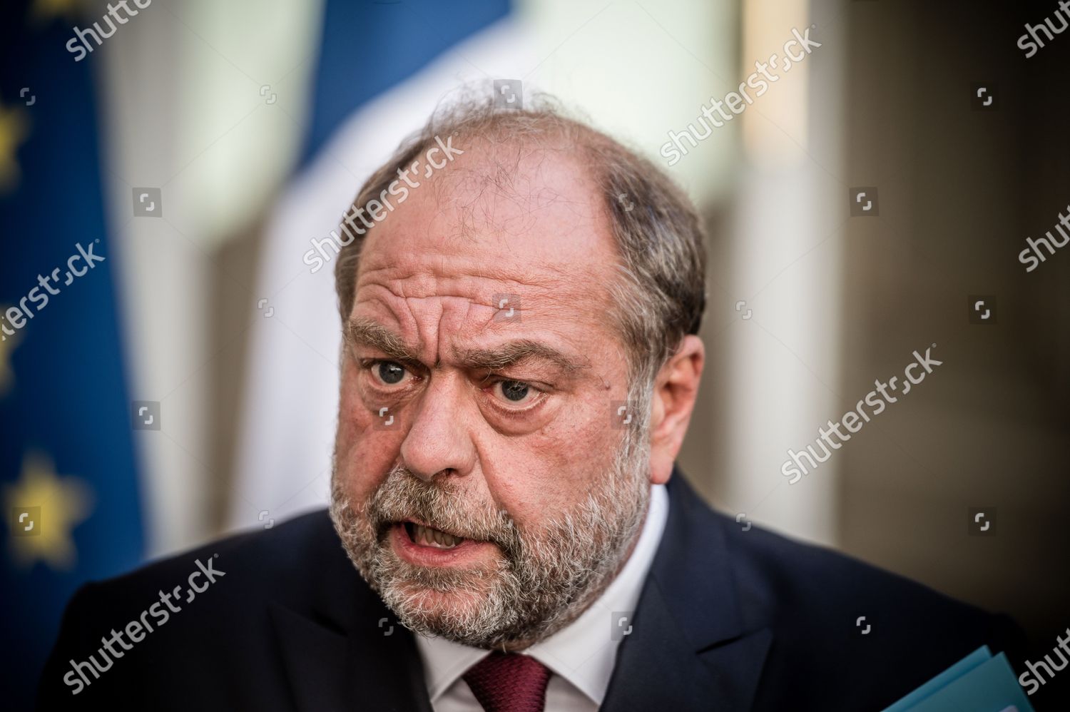 Eric Dupondmoretti Keeper Seals Minister Justice Editorial Stock Photo ...
