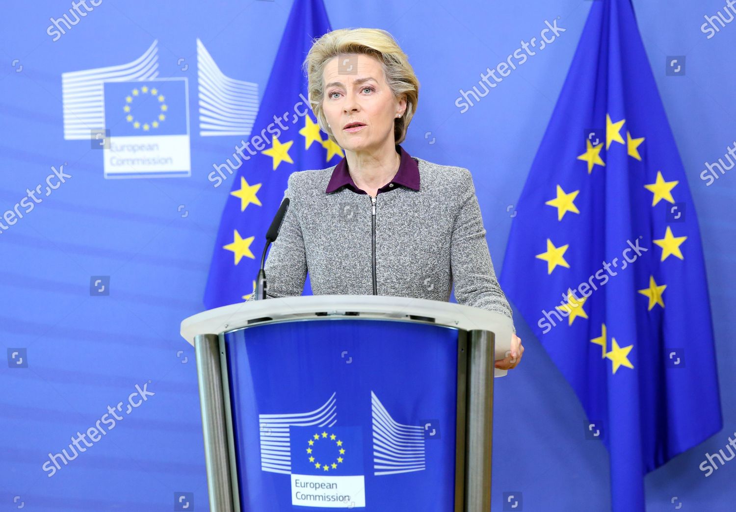 President European Commission Ursula Von Der Editorial Stock Photo ...