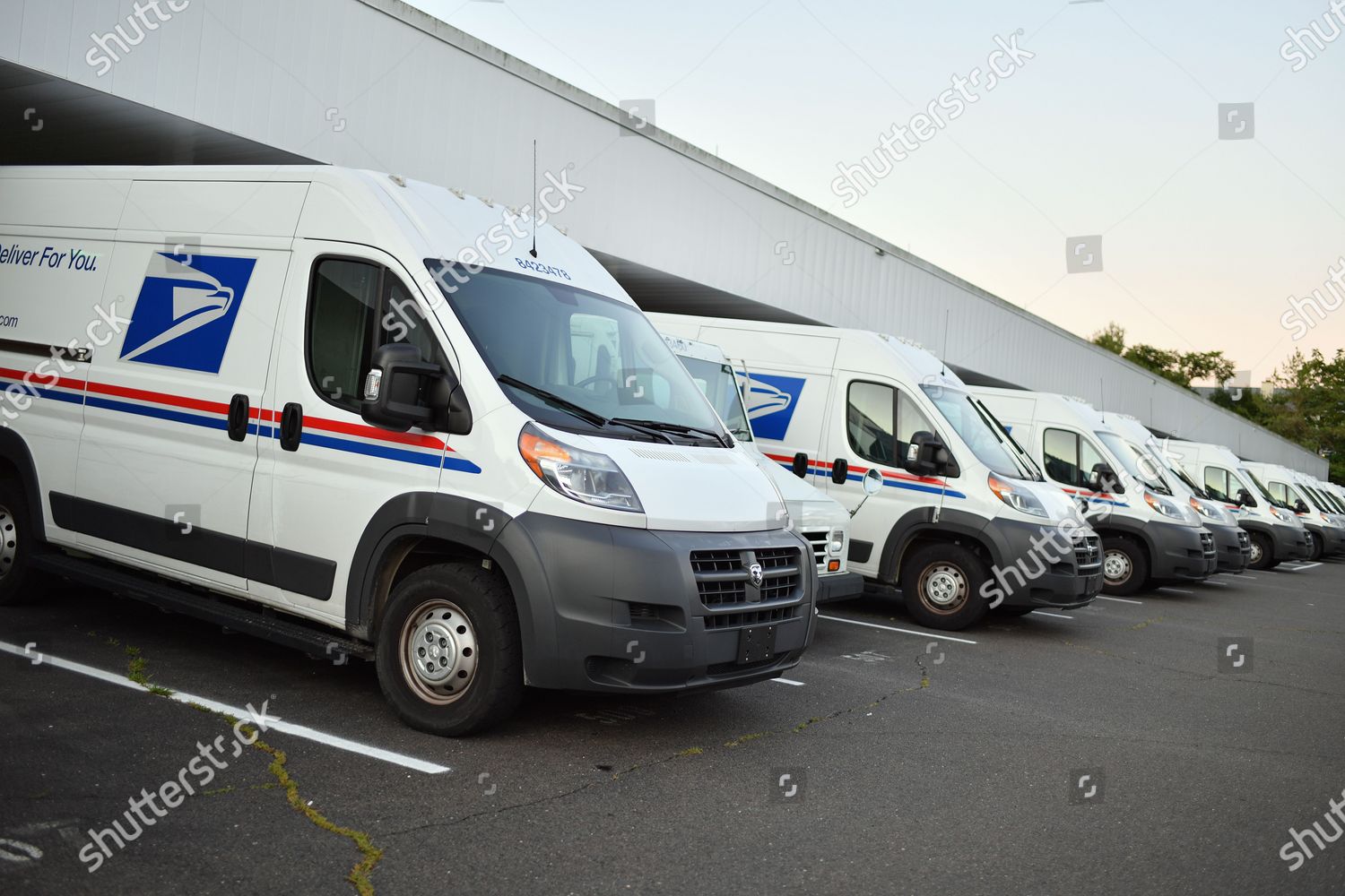 United States Postal Service Vehicles Editorial Stock Photo - Stock ...