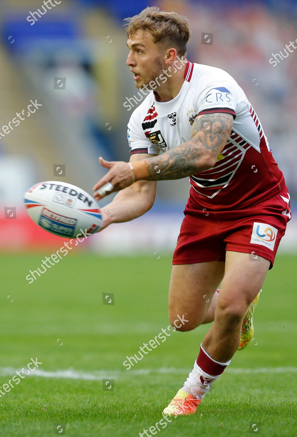 Sam Powell Wigan Warriors Editorial Stock Photo - Stock Image ...
