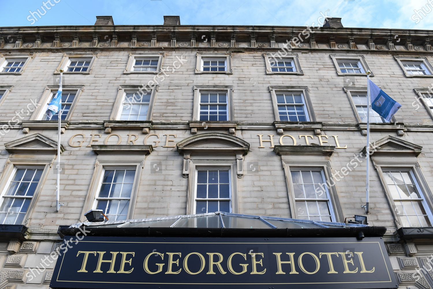 George Hotel Huddersfield Birth Place Rugby Editorial Stock Photo ...