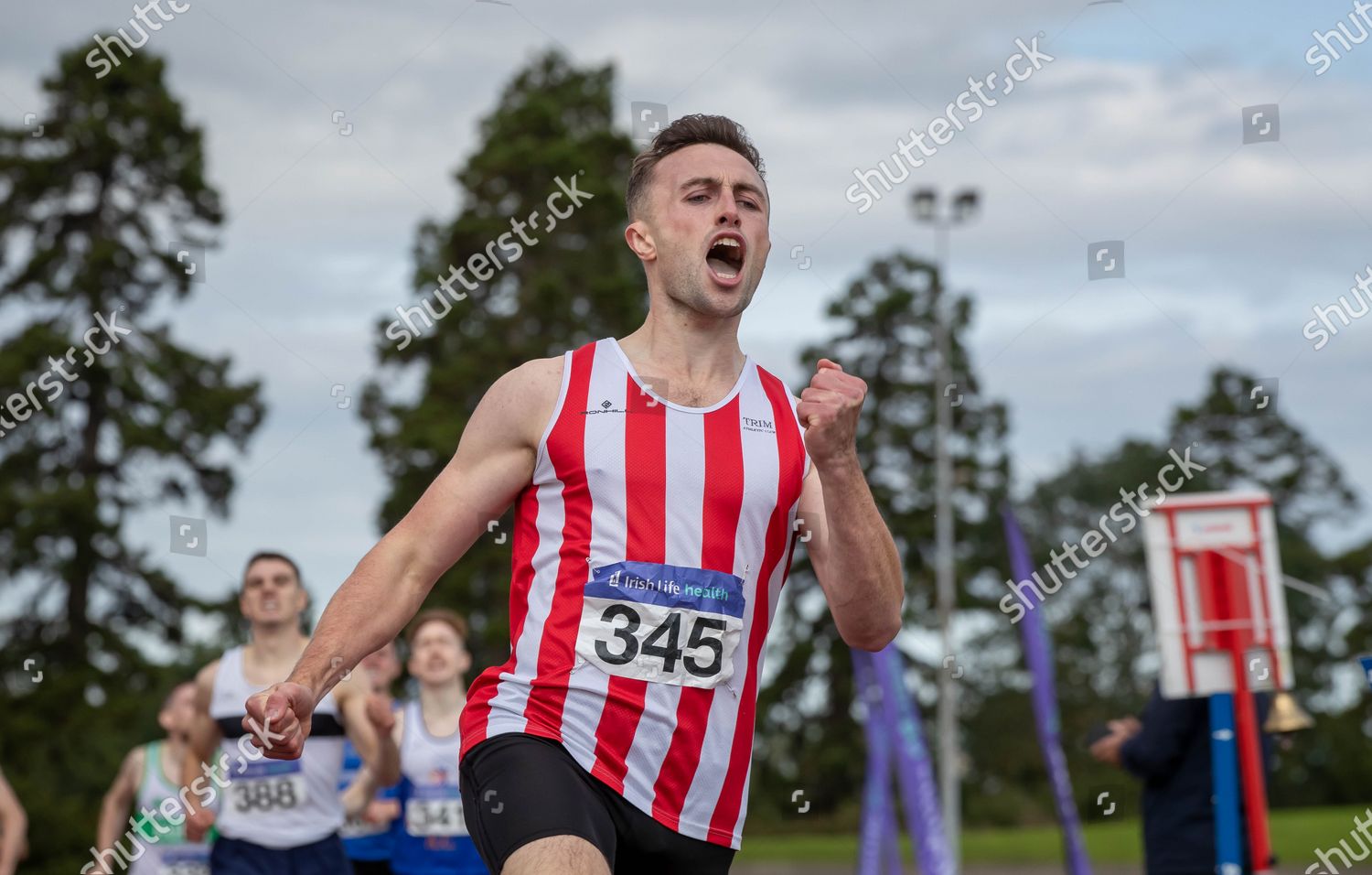 Trim Athletic Clubs Harry Purcell Celebrates Editorial Stock Photo ...