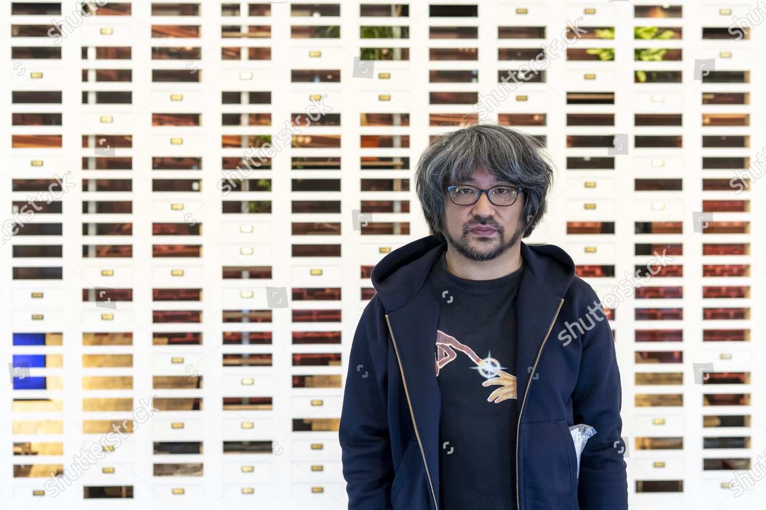 Japanese Artist Taro Izumi Poses His Editorial Stock Photo - Stock ...