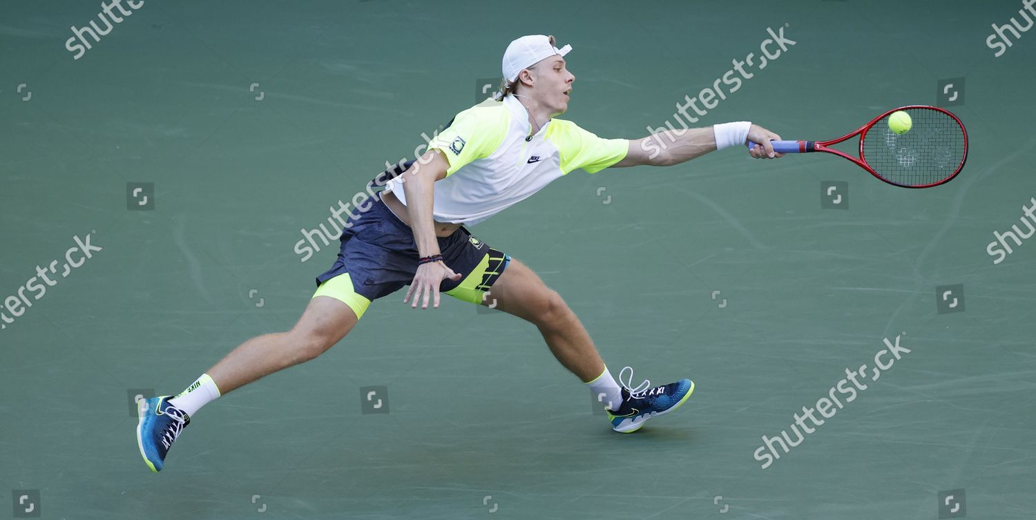 Denis Shapovalov Canada Hits Return Taylor Editorial Stock Photo - Stock Image | Shutterstock