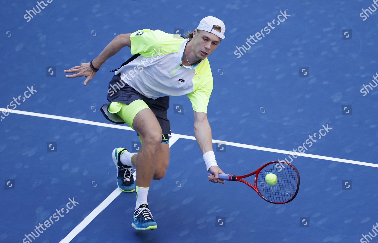 Denis Shapovalov Canada Hits Return Taylor Editorial Stock Photo - Stock Image | Shutterstock