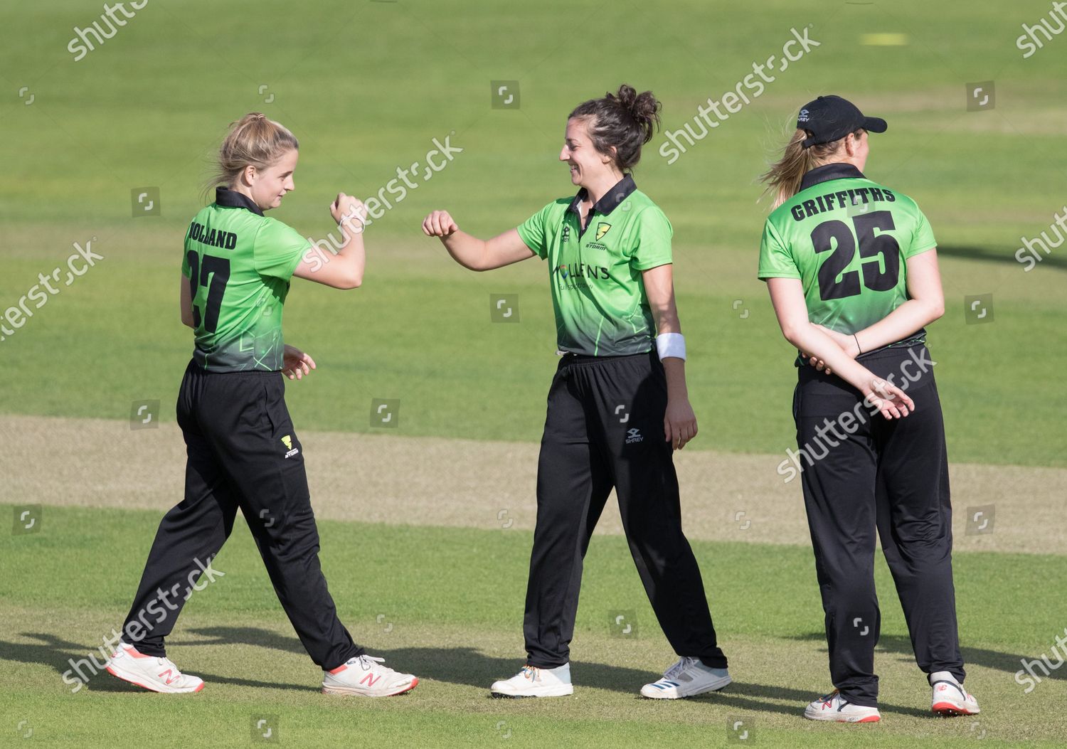 Niamh Holland Congratulates Fi Morris On Editorial Stock Photo - Stock ...