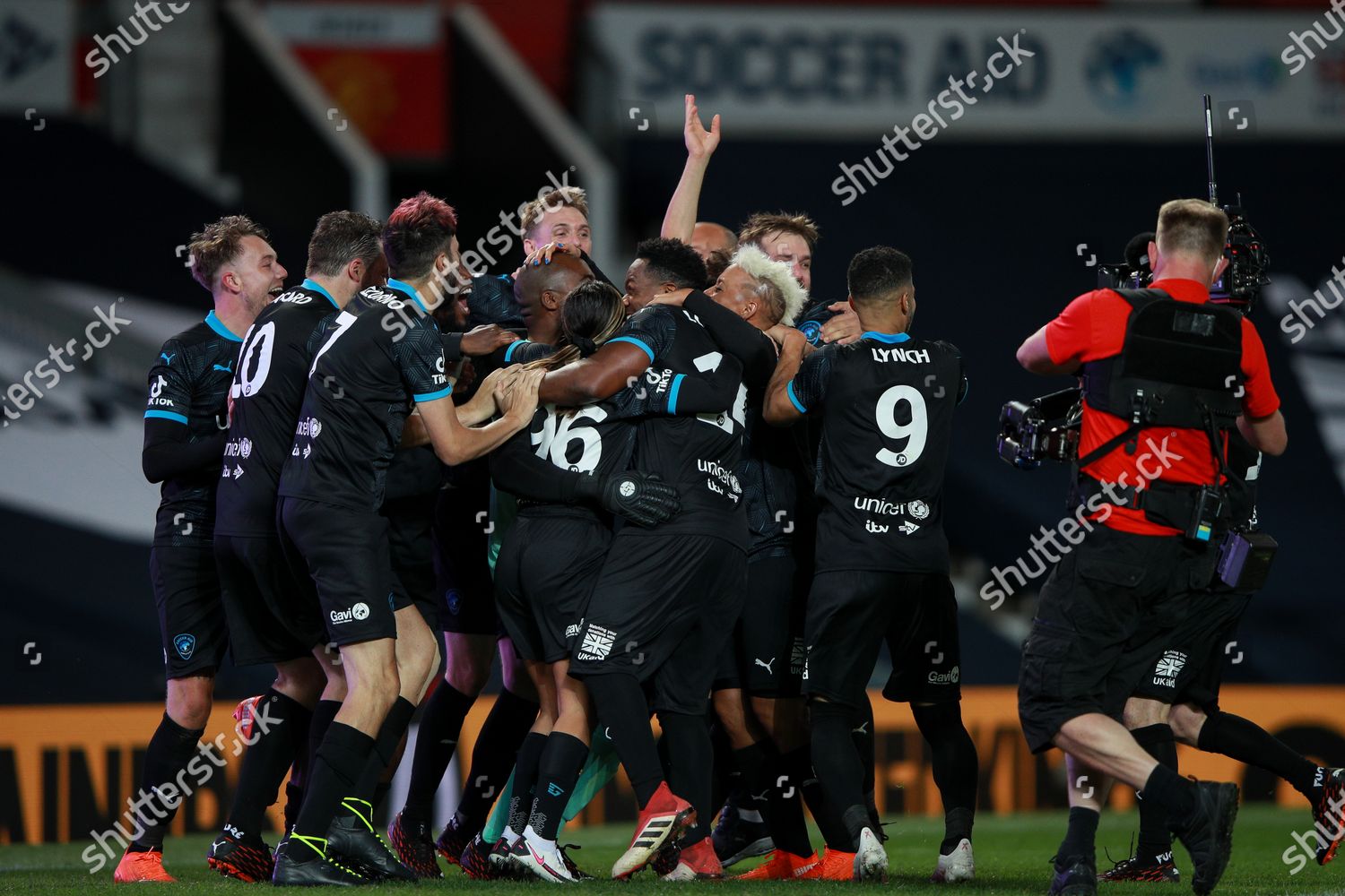 Soccer Aid World Xi Fc Pictured Editorial Stock Photo - Stock Image ...