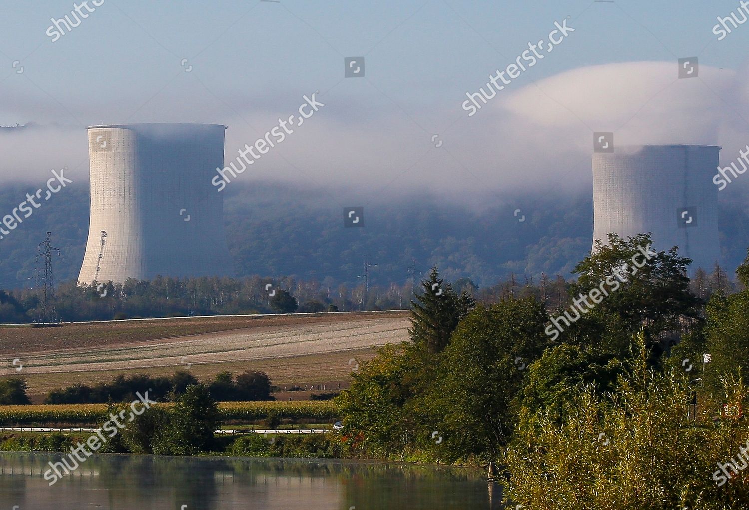 Nuclear Power Plant Chooz Ardennes Department Editorial Stock Photo ...
