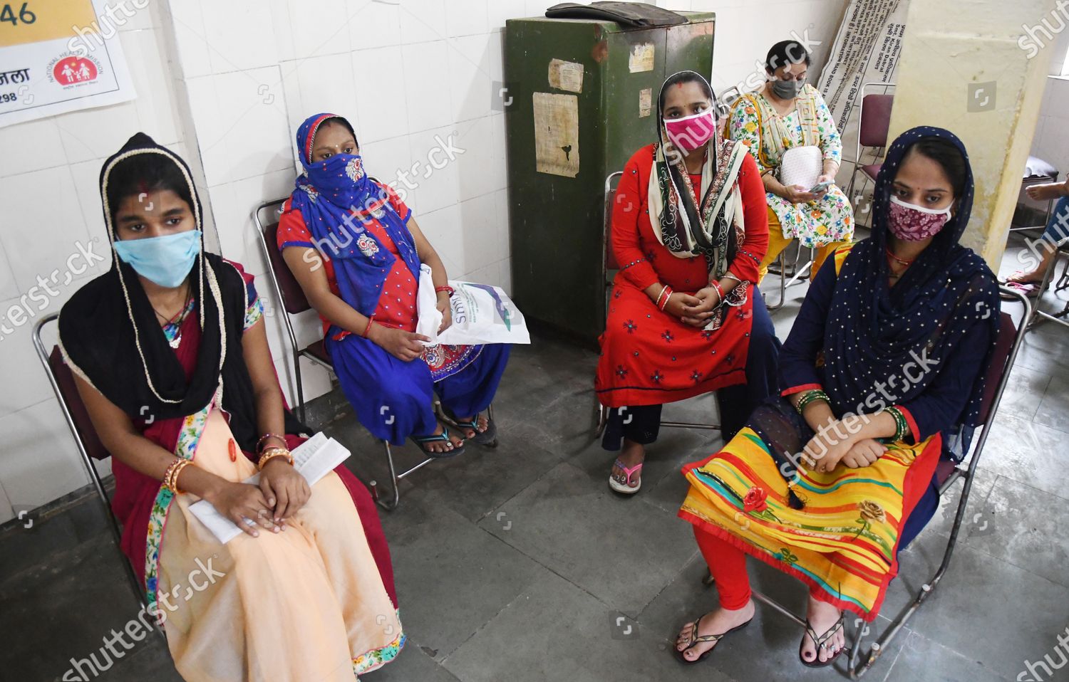 Indian People Wait Thier Turn Give Editorial Stock Photo - Stock Image ...