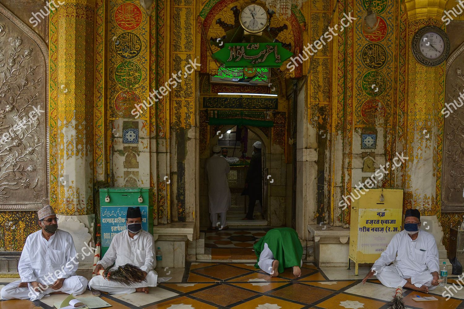Devotees Inside Ajmer Sharif Dargah After Editorial Stock Photo - Stock ...