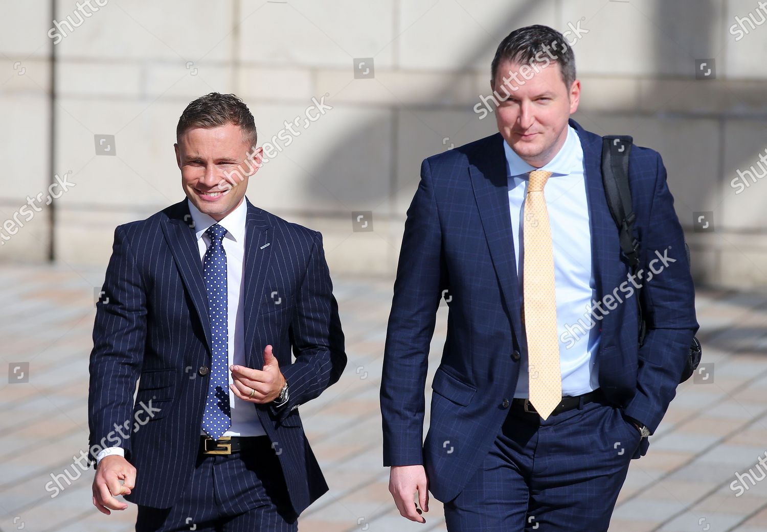 Carl Frampton Pictured John Finucane Mp Editorial Stock Photo - Stock ...