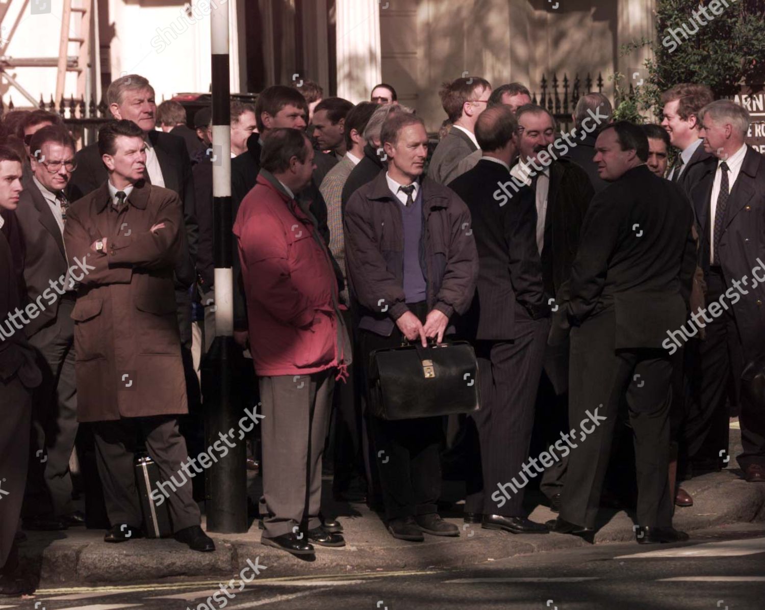 Ira Bomb Scares Around Britain Causing Editorial Stock Photo - Stock ...