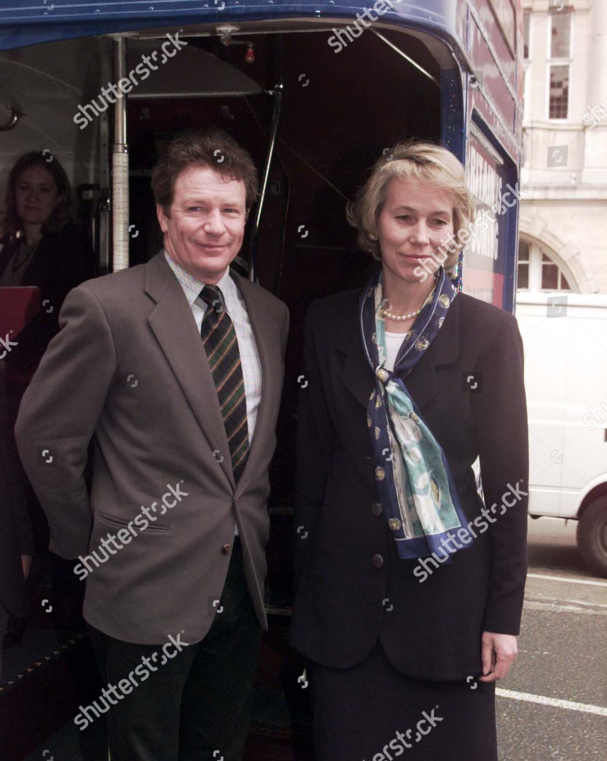 Jim Davidson Virginia Bottomley Now Baroness Editorial Stock Photo ...