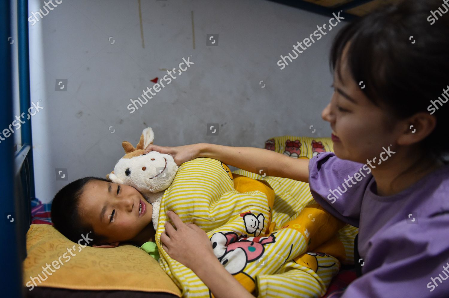Chen Yanzi Takes Care Her Student Editorial Stock Photo - Stock Image ...