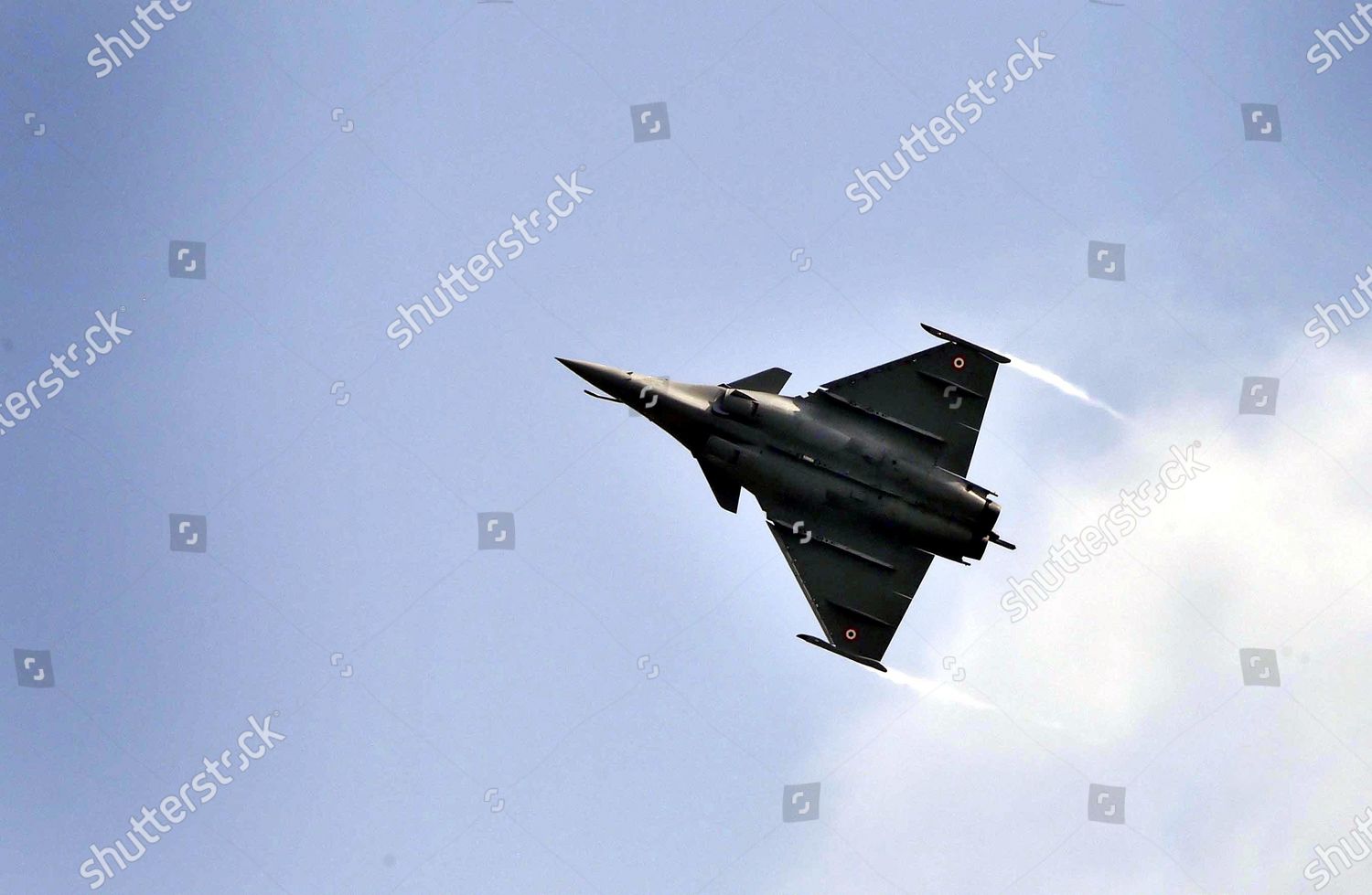 Iafs Rafale Aircraft Flies During Rafale Editorial Stock Photo - Stock ...