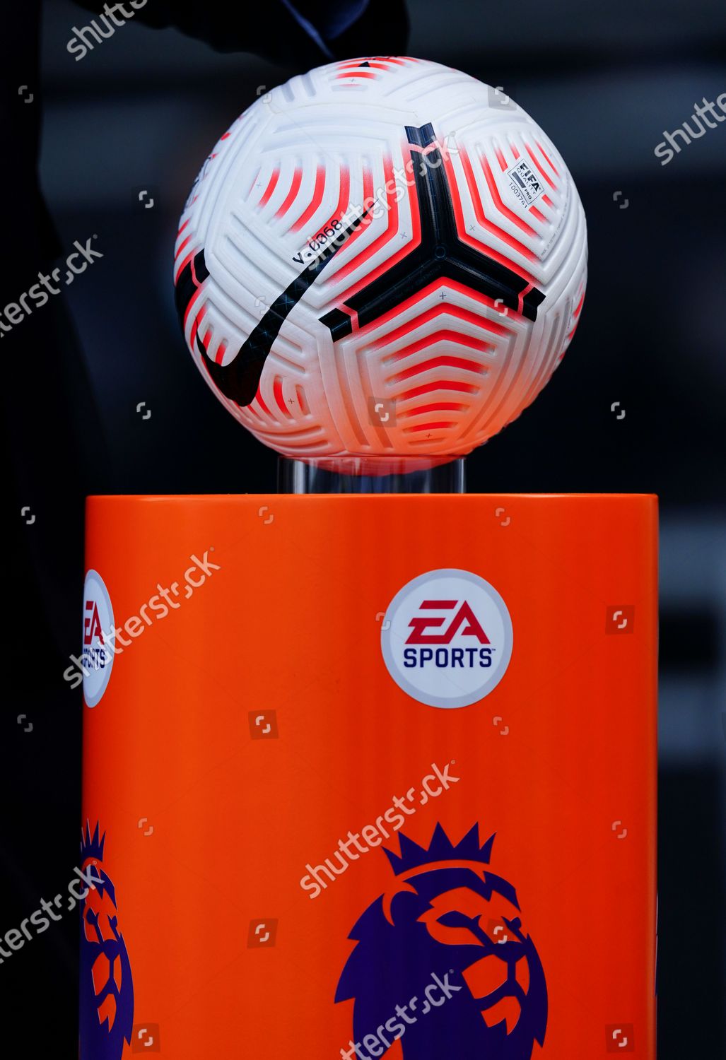 Premier League Match Ball On Plinth Editorial Stock Photo - Stock Image ...