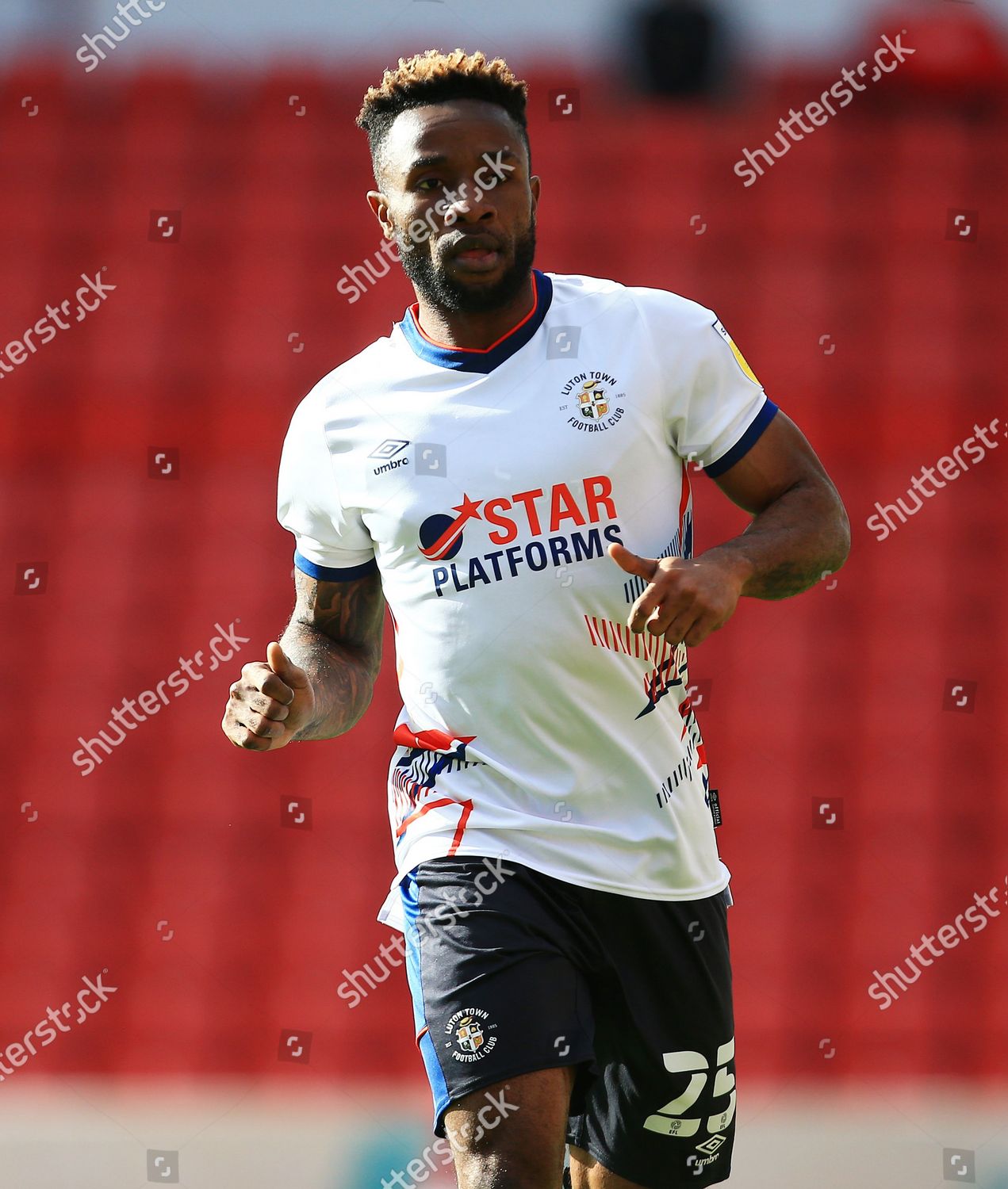 Kazenga Lualua Luton Town Editorial Stock Photo - Stock Image ...