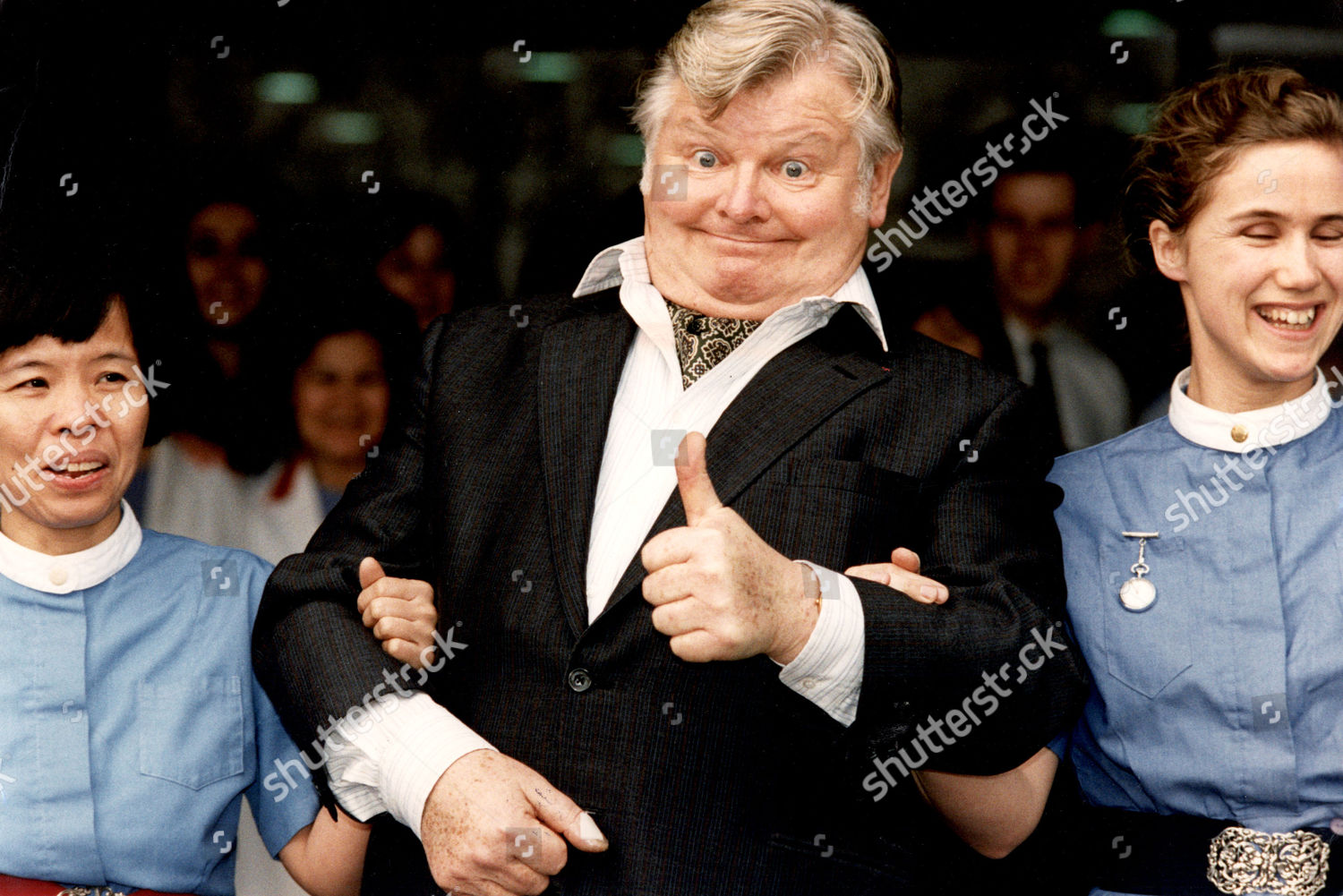 Benny Hill Comedian Leaving Hospital Editorial Stock Photo - Stock ...
