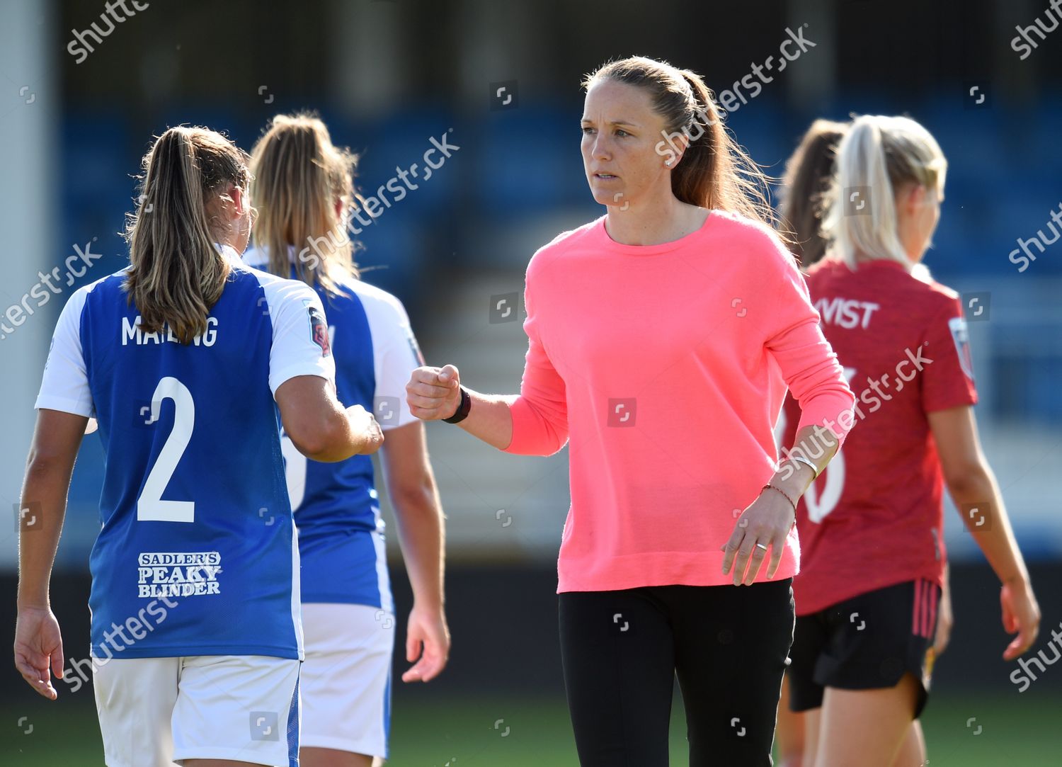 Casey Stoney Manager Manchester United Fist Editorial Stock Photo ...