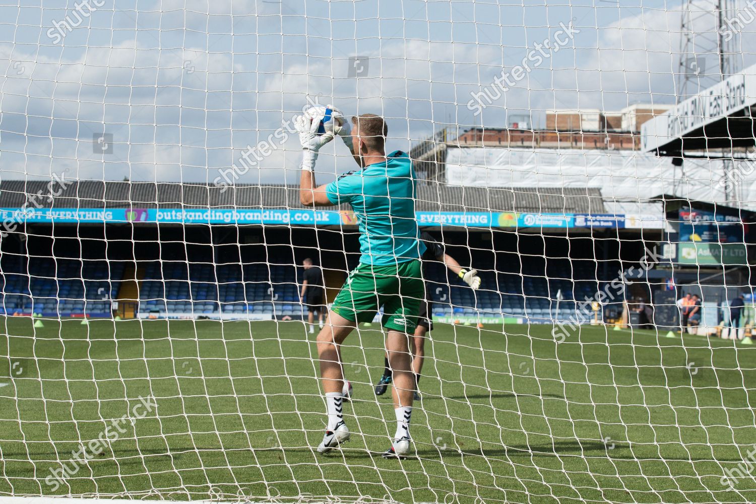 Mark Oxley Southend United Put Through Editorial Stock Photo - Stock ...