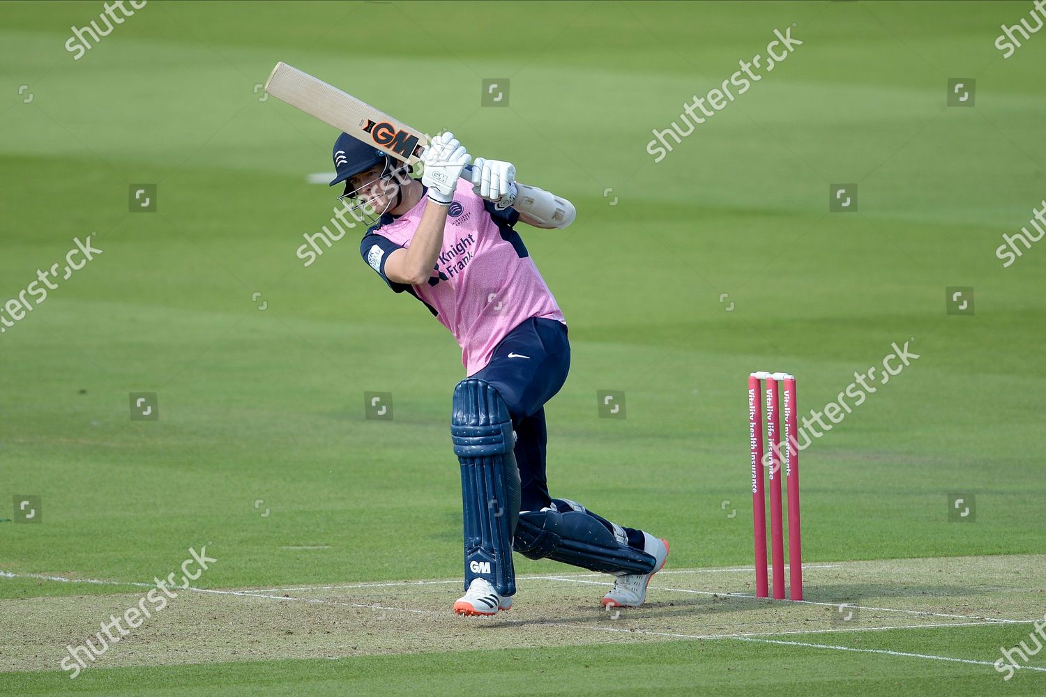 Tom Helm Middlesex Batting Editorial Stock Photo - Stock Image ...