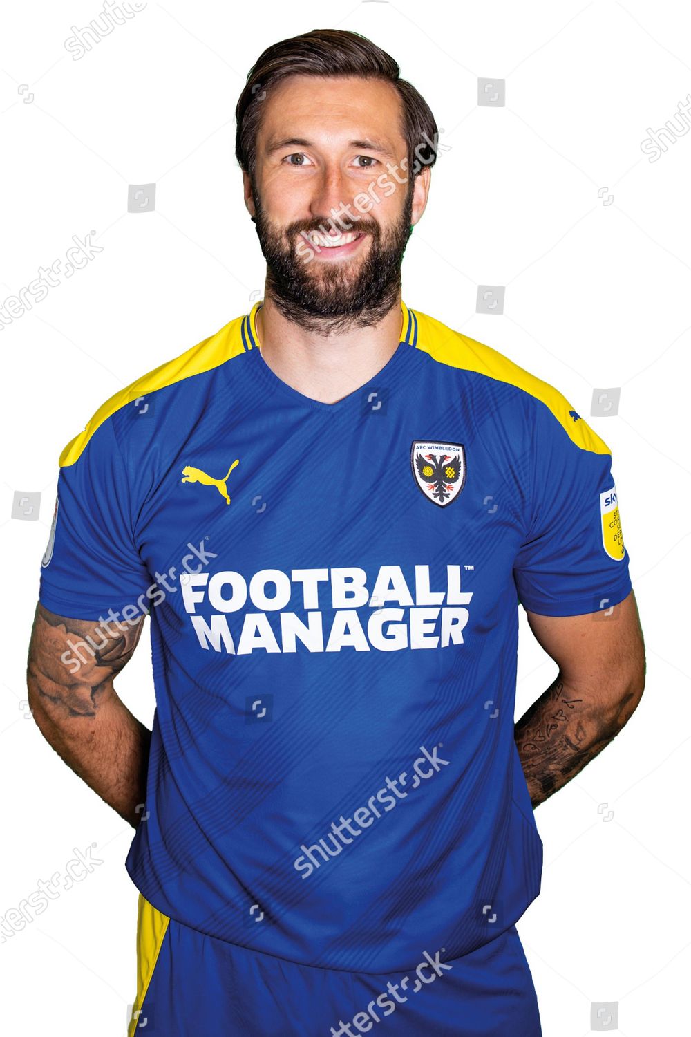 Afc Wimbledon Striker Ollie Palmer 9 Editorial Stock Photo - Stock ...
