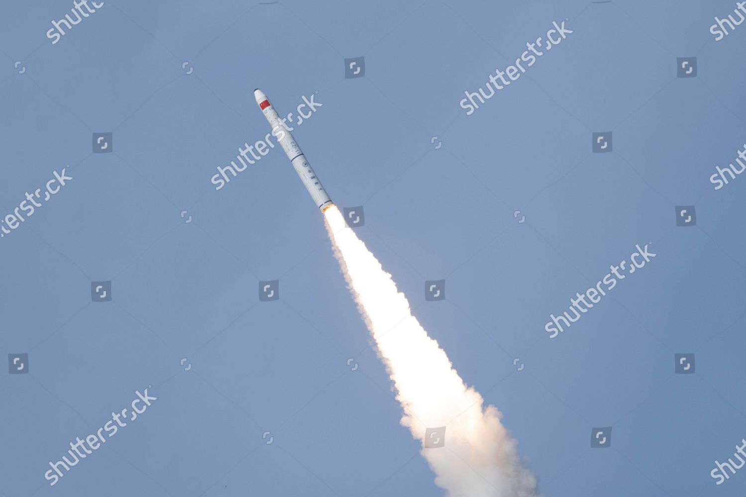 Nine Satellites Belonging Jilin1 Gaofen 031 Editorial Stock Photo ...